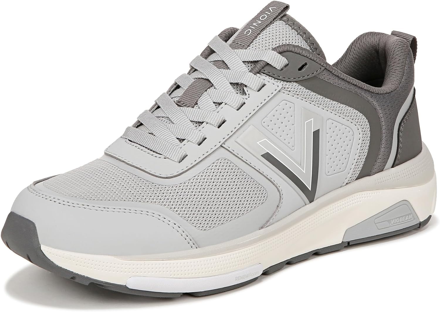 Vionic Walk Strider Women's Performance Walking Sneaker Charcoal Grey ...