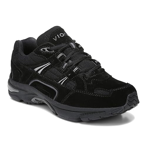 Vionic Walker Shoes - Women's, Black Suede 7 M - Walmart.com