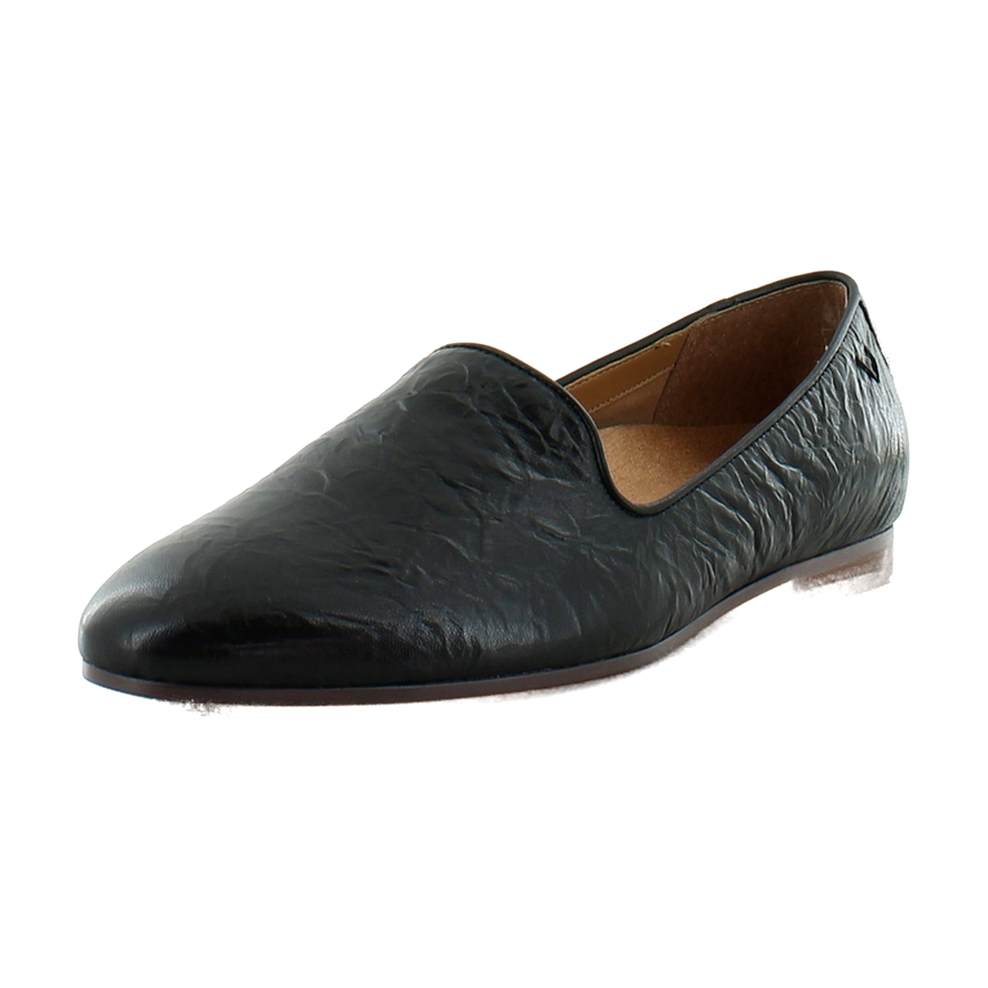 Vionic Willa II Women's Flats Black Crinkle Nappa Size 5 M - Walmart.com