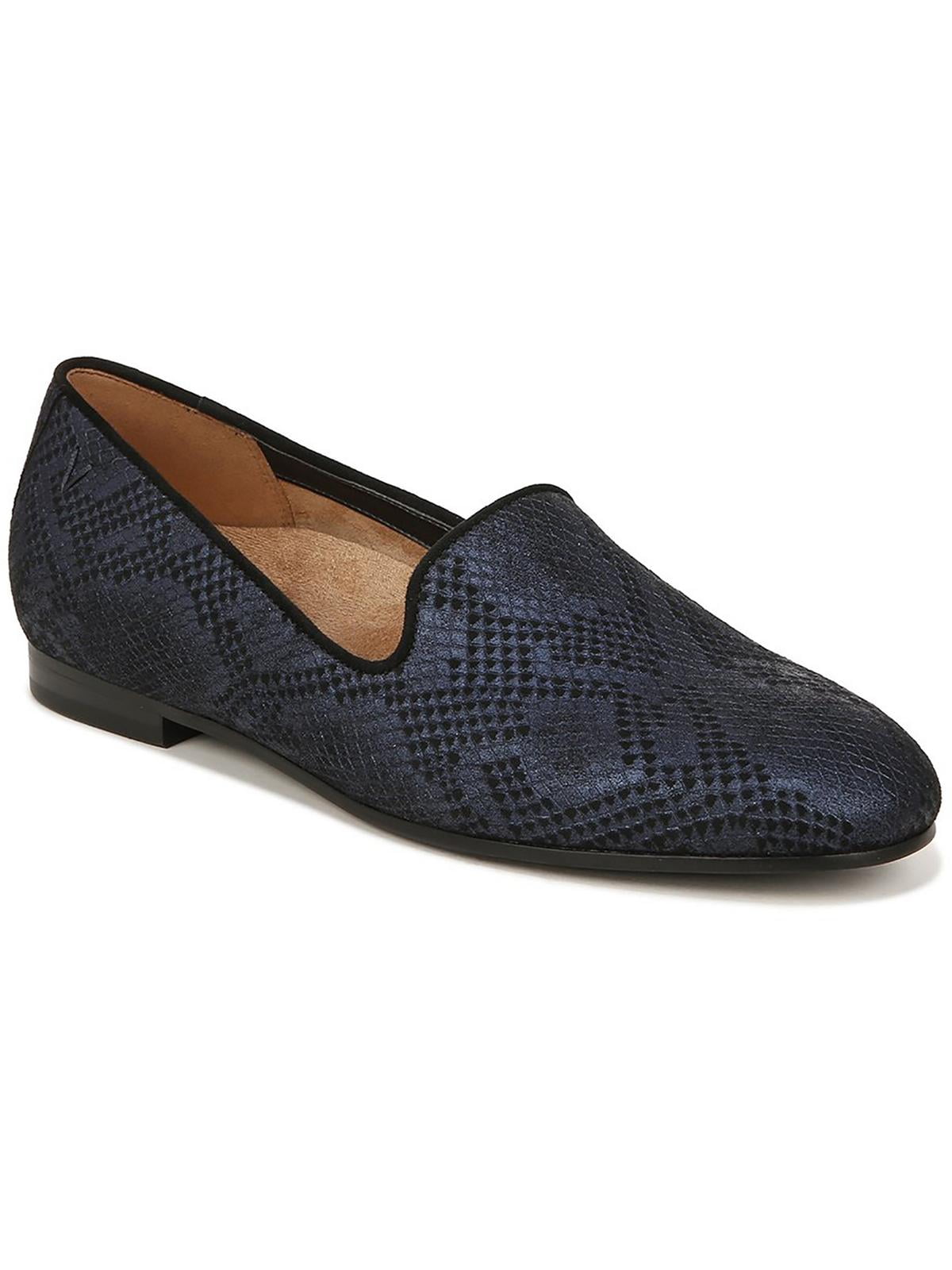 Vionic Womens Willa II Leather Snake Print Loafers - Walmart.com