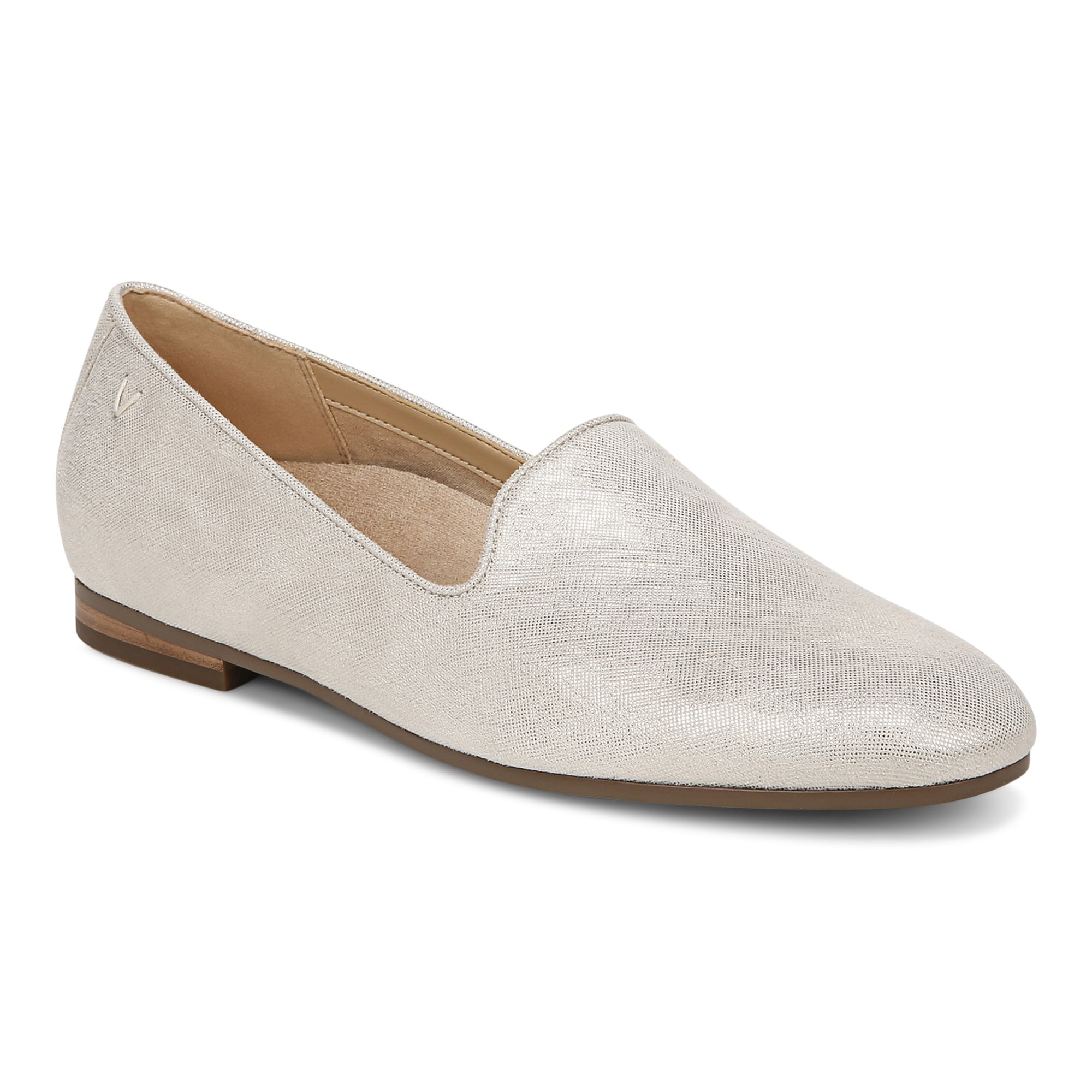 Vionic Willa Womens Sleek Leather Casual Slip On Moc - Walmart.com