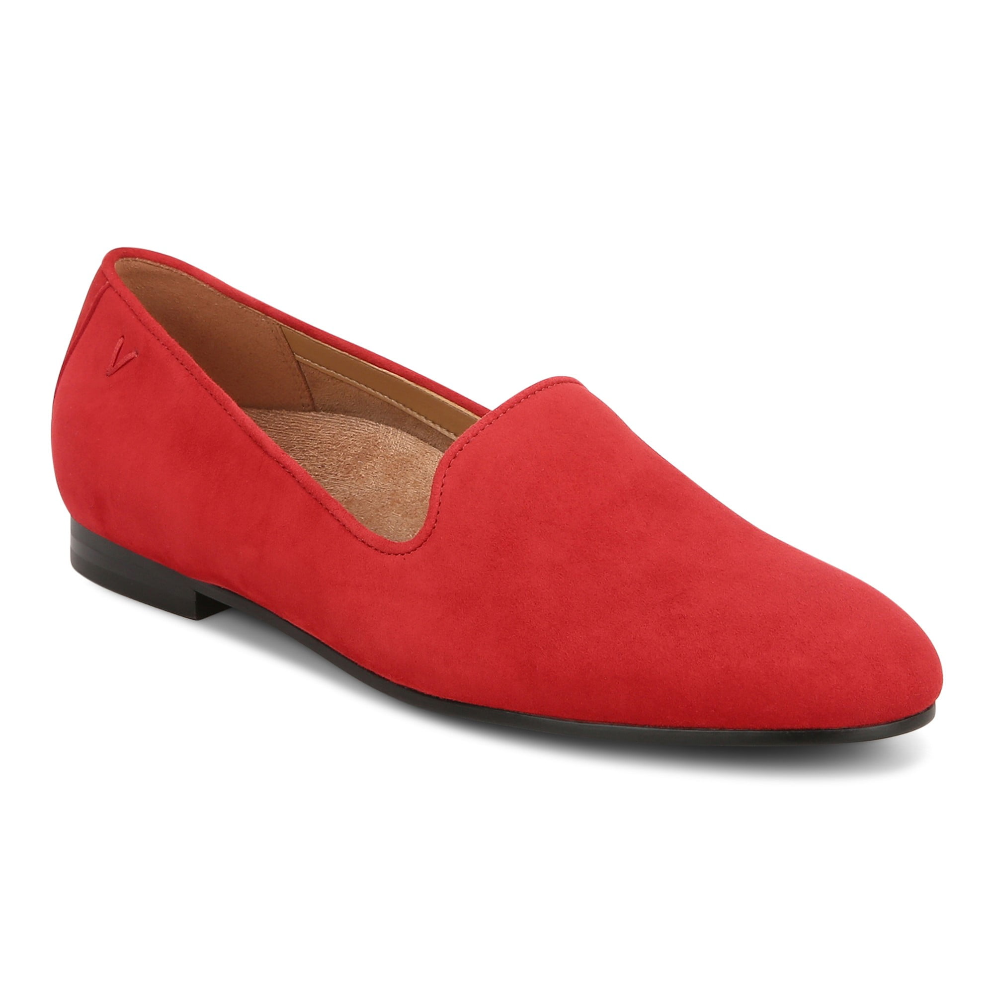 Vionic Willa Womens Sleek Leather Casual Slip On Moc - Walmart.com