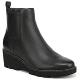 Vionic Women’s Aria 2.0 Wedge Ankle Boot Black Leather 7.5M - Walmart.com