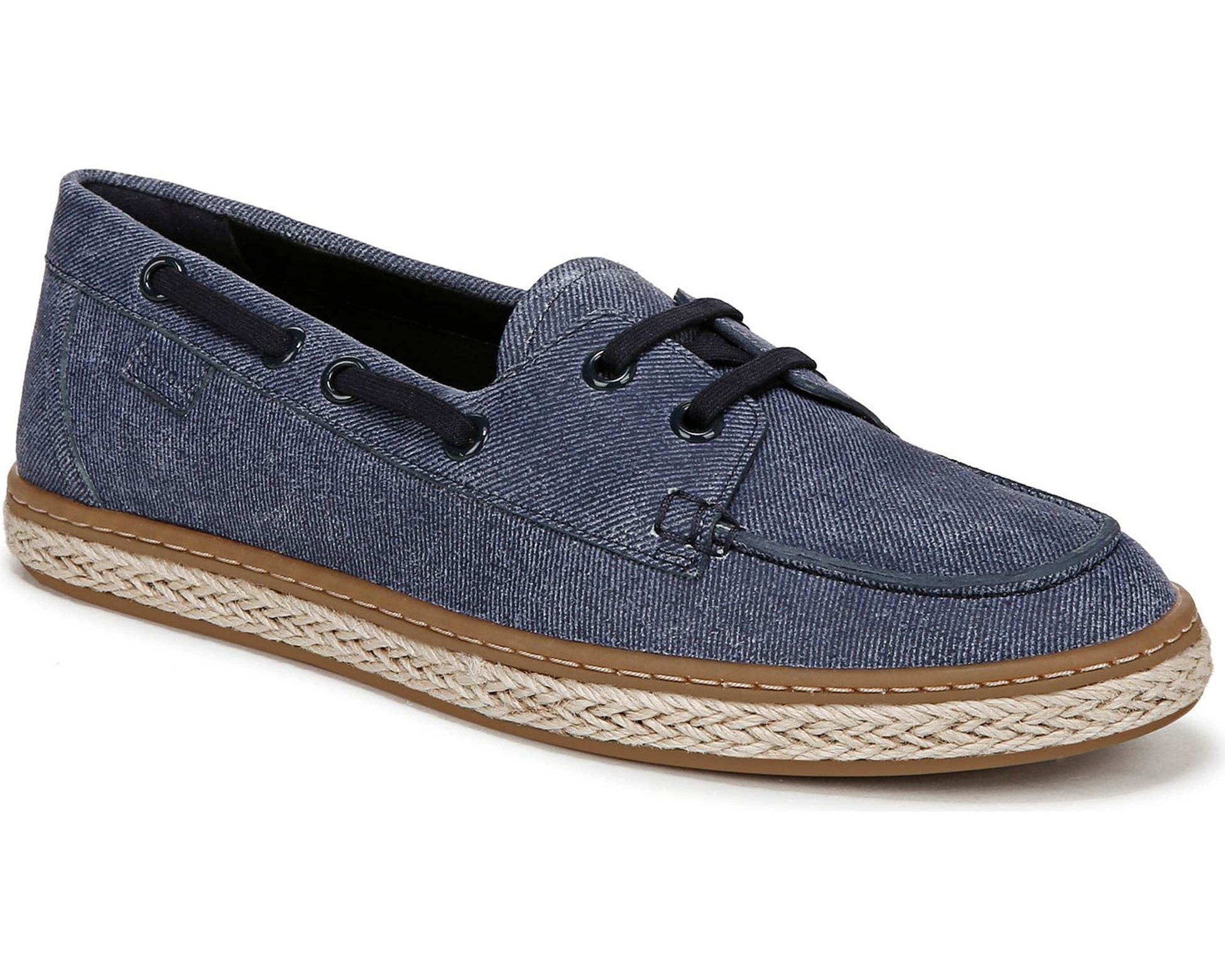 Vionic Women's Bay Boat Shoe Dark Denim Suede 6.5M - Walmart.com