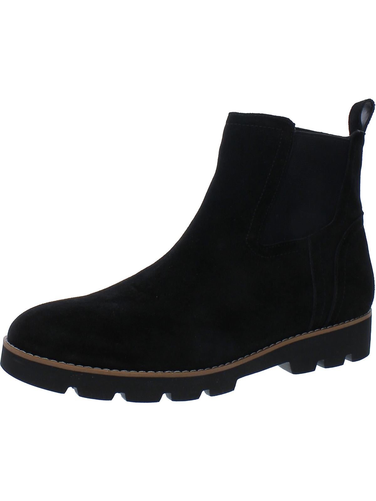 Vionic Womens Brighton Water Repellent Suede Chelsea Boots - Walmart.com