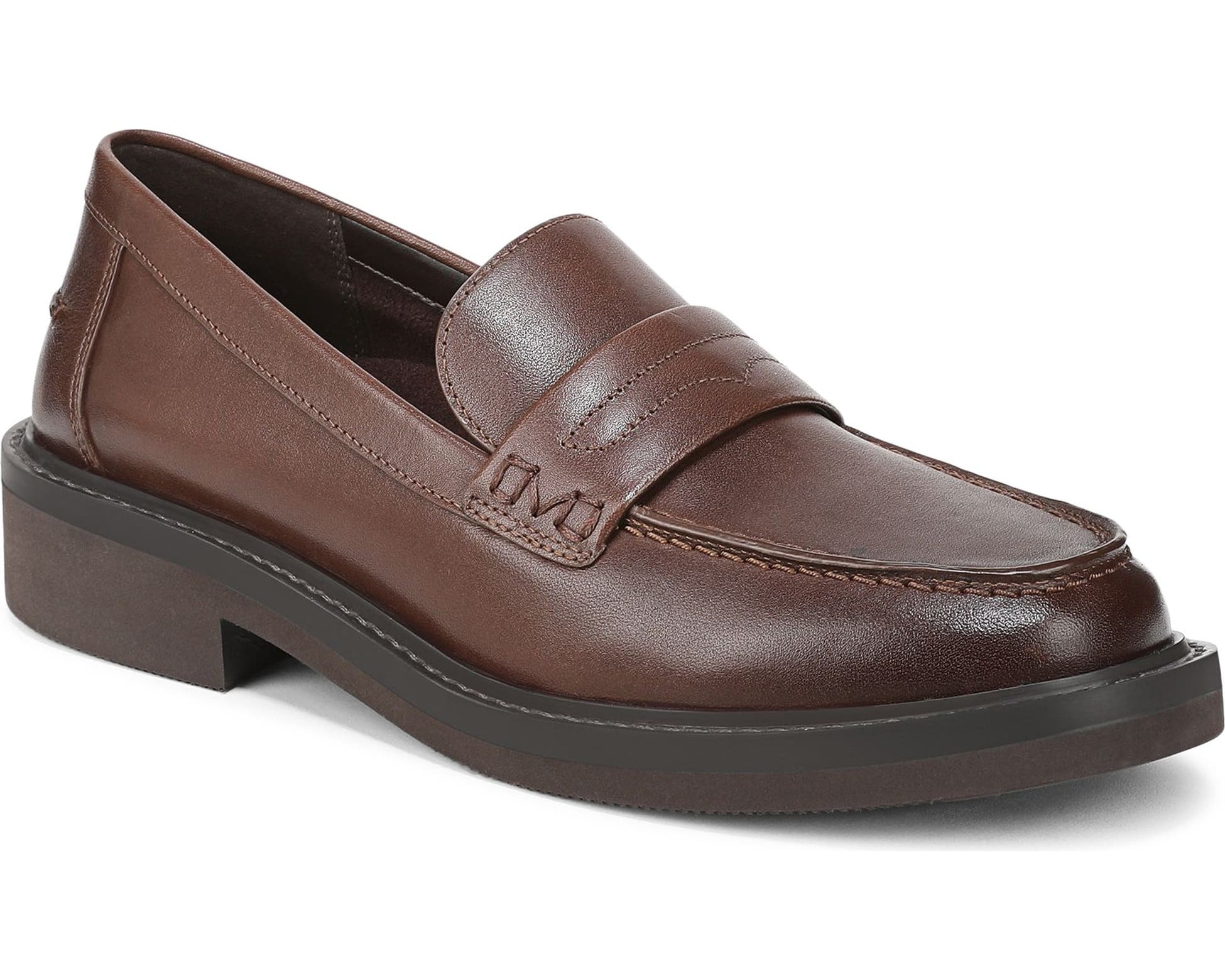 Vionic Women's Caitlin Penny Loafer Coffee Vachetta Leather 6.5M ...