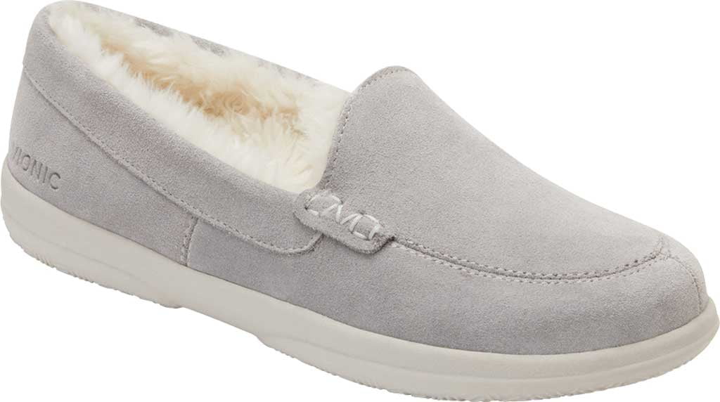 Vionic Women's Cedar Lynez Slip-on Slipper Light Grey 8M - Walmart.com