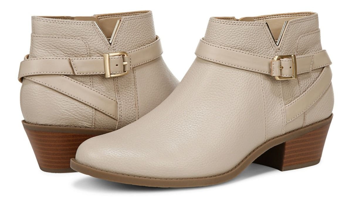 Vionic Farrah Women's Boots Oatmeal Leather Size 6.5 M - Walmart.com