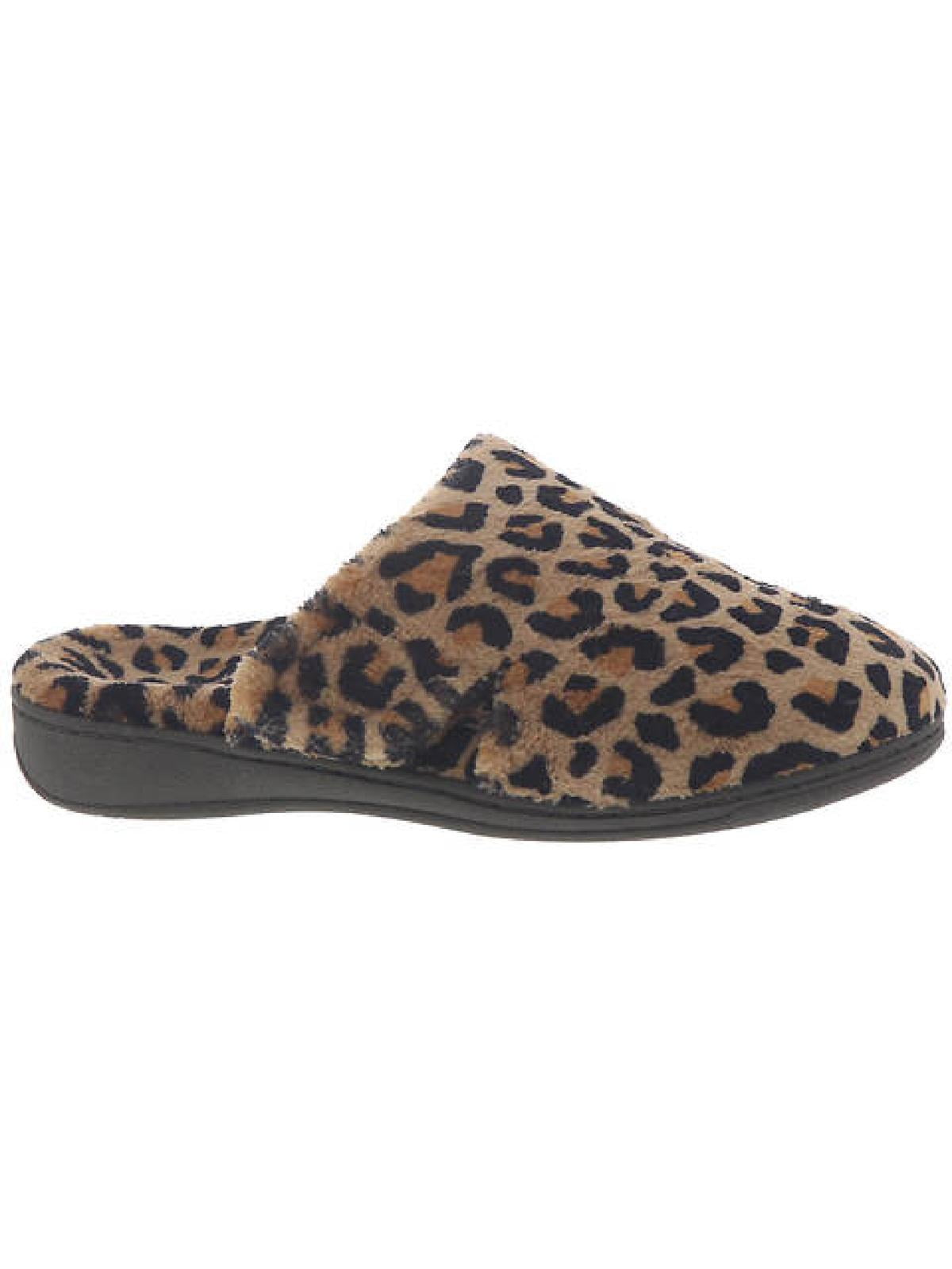 Vionic Women's Gemma Mule Slipper Natural Leopard 8M - Walmart.com