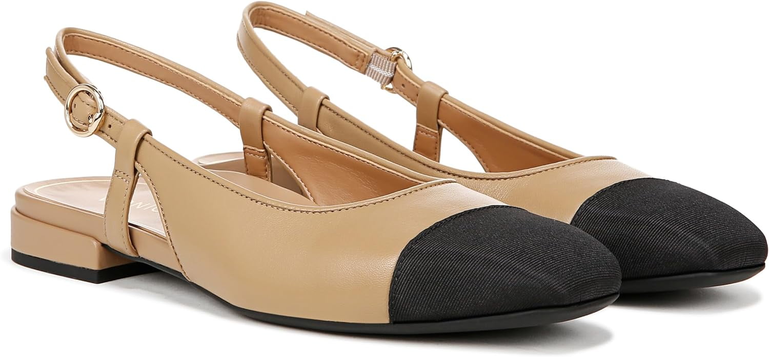 Vionic Women’s Orchid Petaluma Comfort Flats Camel Brown Leather 11W ...