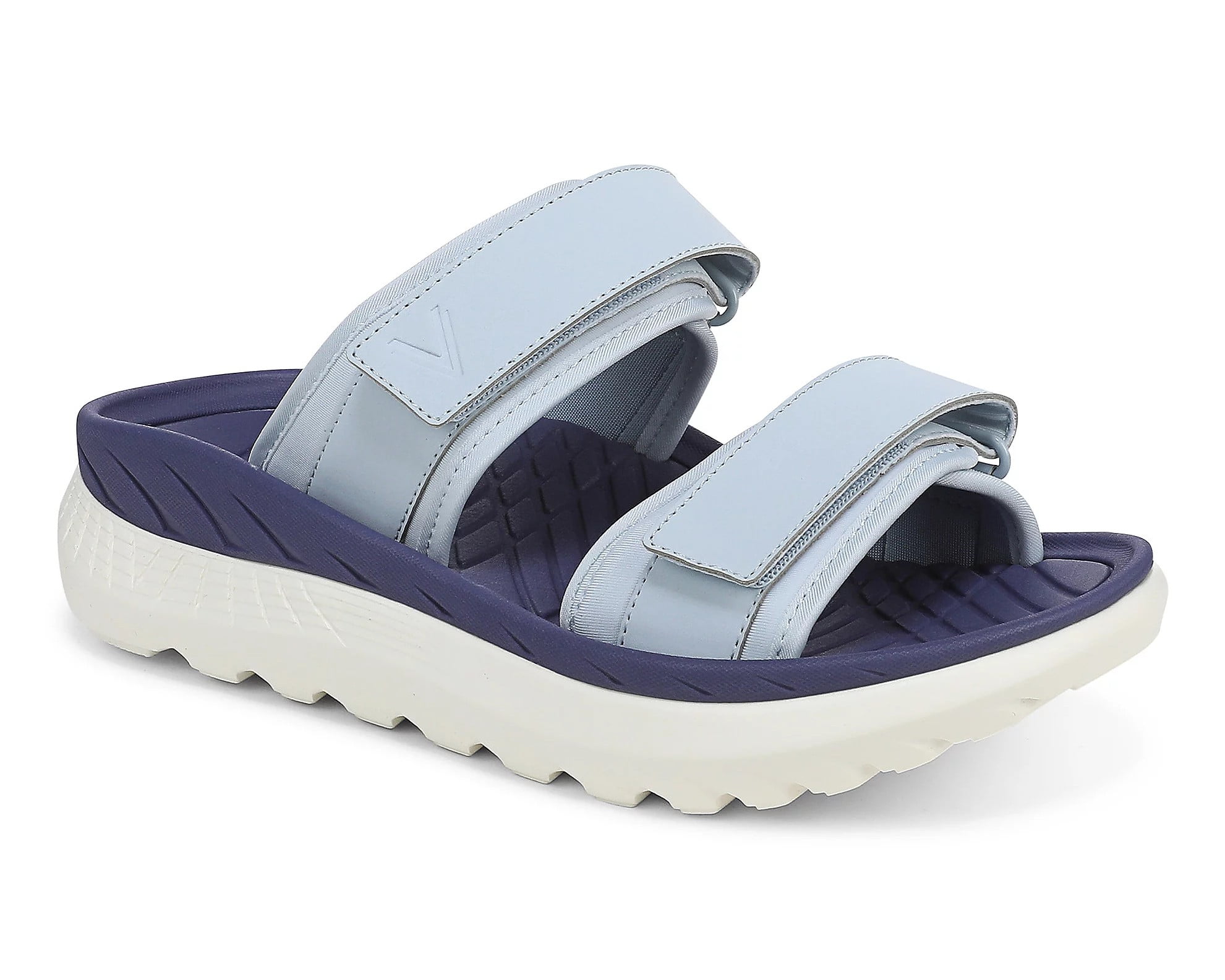 Vionic Women's Renewal Slide Sandals Blue Mist 7M - Walmart.com