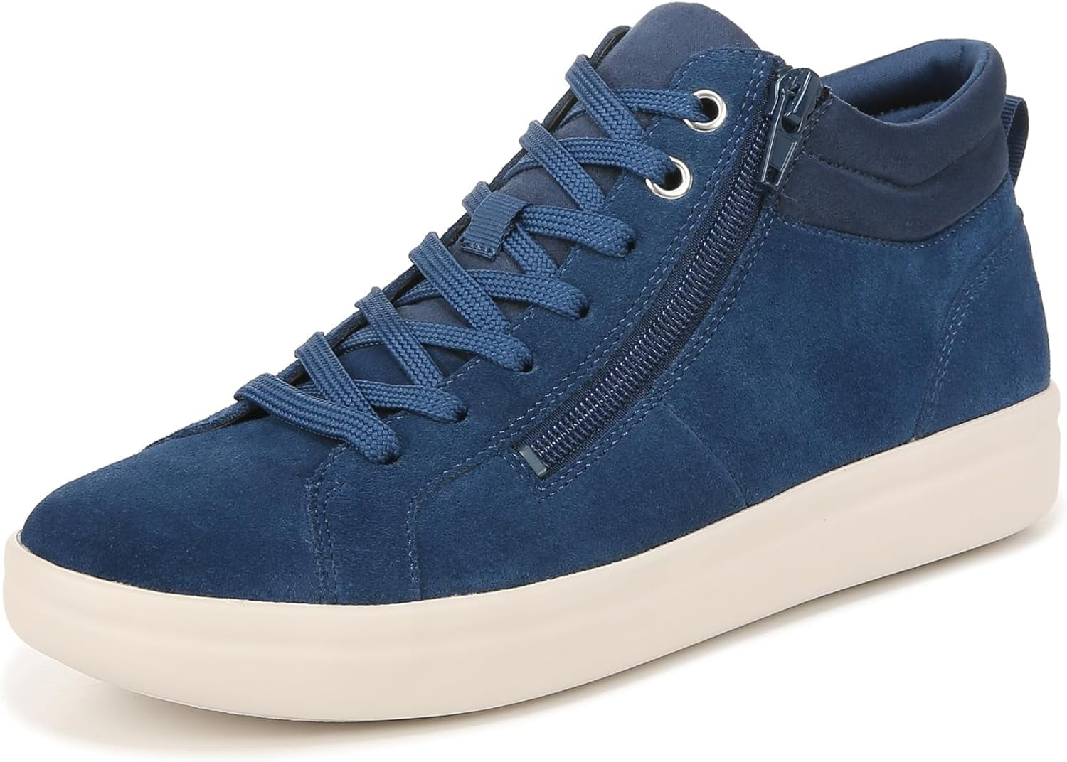 Vionic Women's Rosemont Casual Ankle Boot Dark Blue Suede 8M - Walmart.com