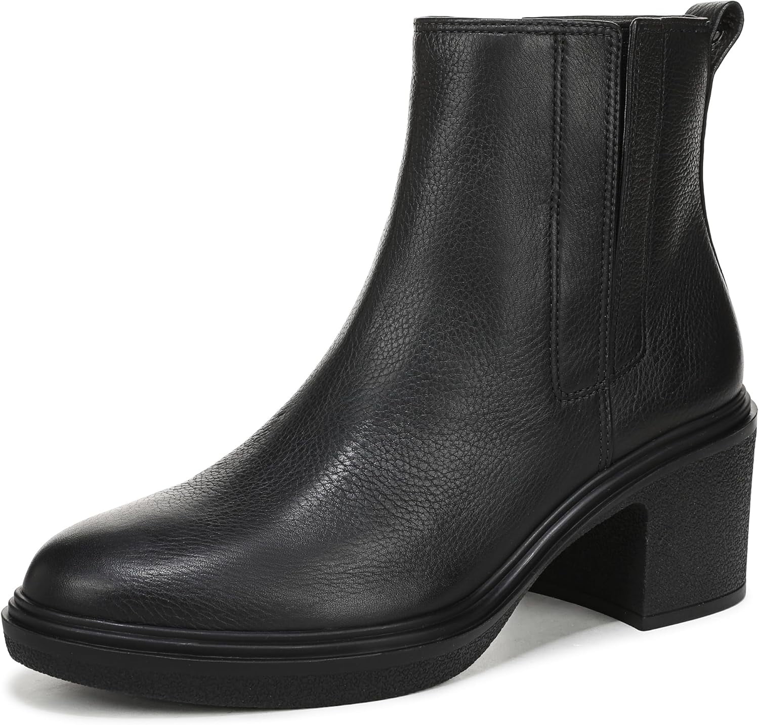 Vionic Savannah Women's Boots Black Tumbled Leather Size 8 M - Walmart.com