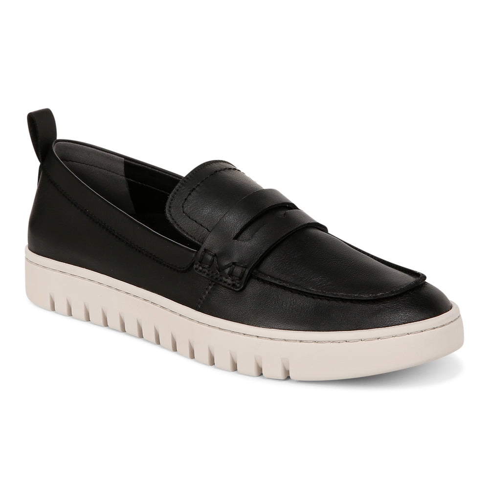Vionic Women's Uptown Loafer Black Leather - I6609L2002 - Walmart.com