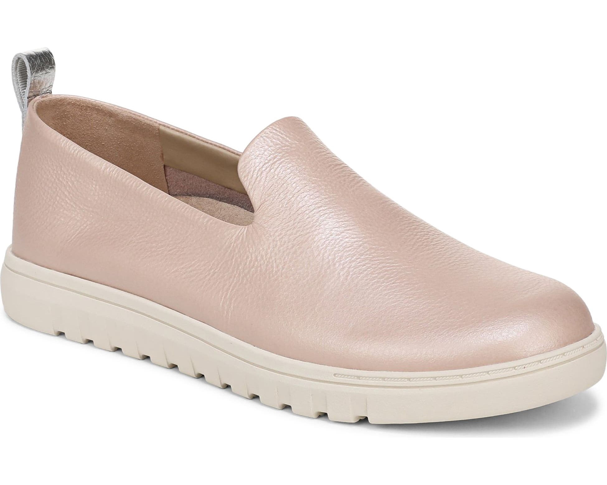 Vionic Women's Uptown Willa Slip-On Sneaker Cream Rose Leather 8.5M ...
