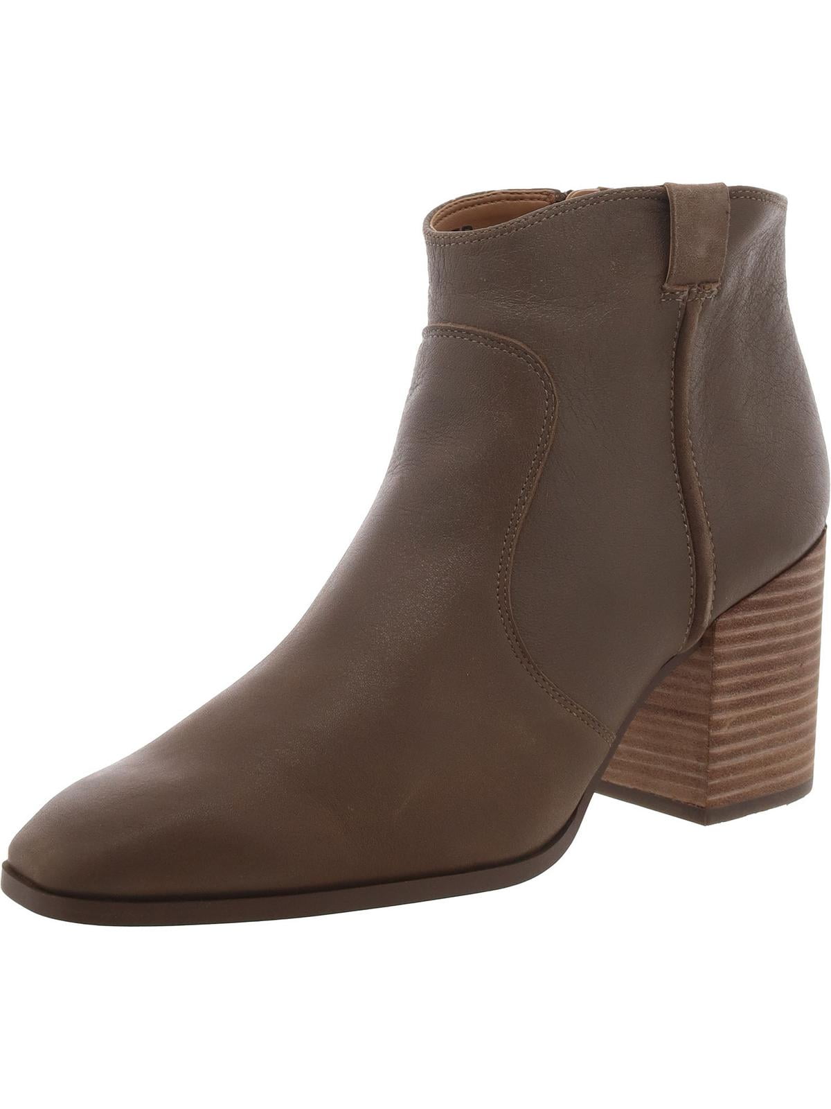 Vionic Womens Regan Waterproof Leather Ankle Boots - Walmart.com