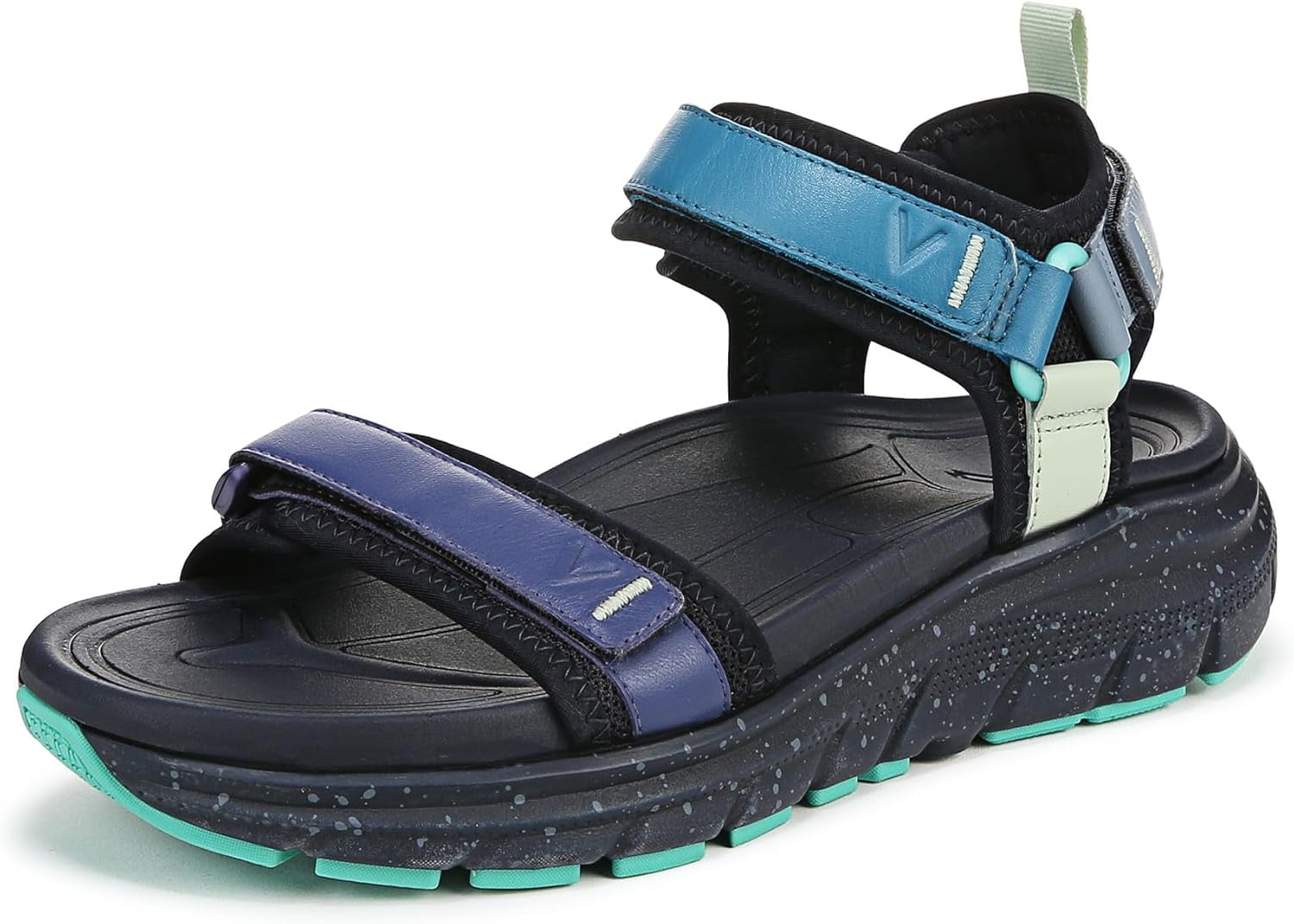 Vionic Women's Walk Max Wanderer Sandal Navy Blazer Multi 12M - Walmart.com