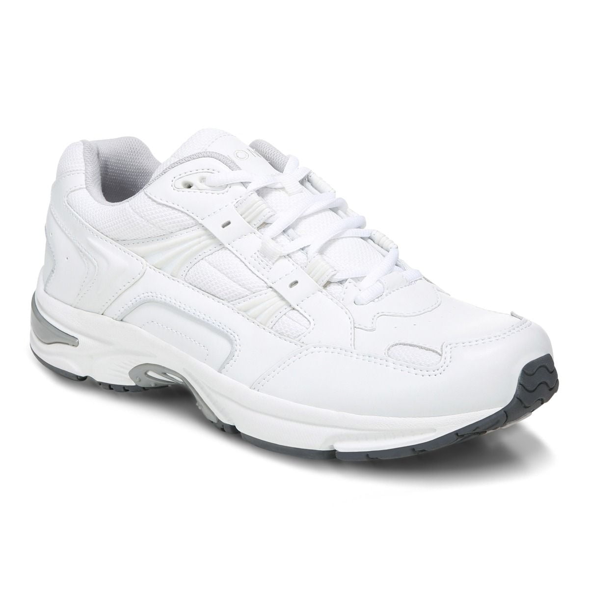 Vionic Women's Walker White/White Classic Comfortable Leisure Shoes 9 ...