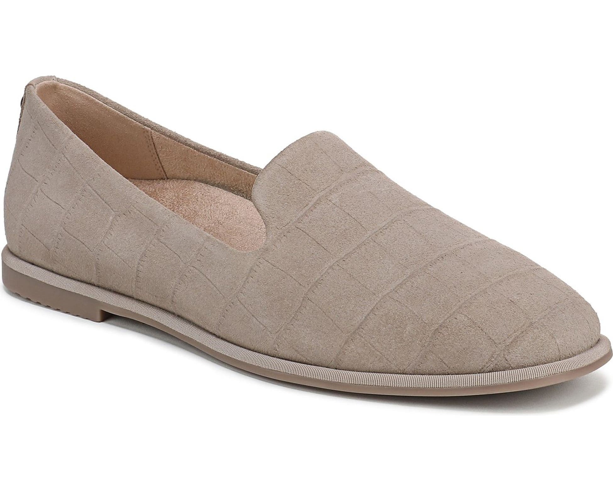 Vionic Women's Willa 2.0 Loafer Cobblestone Suede 10W - Walmart.com