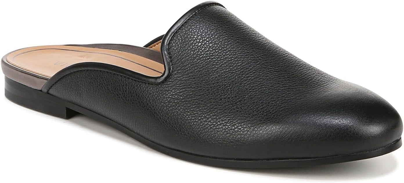 Vionic Women's Willa Mule Black Leather 8.5M - Walmart.com