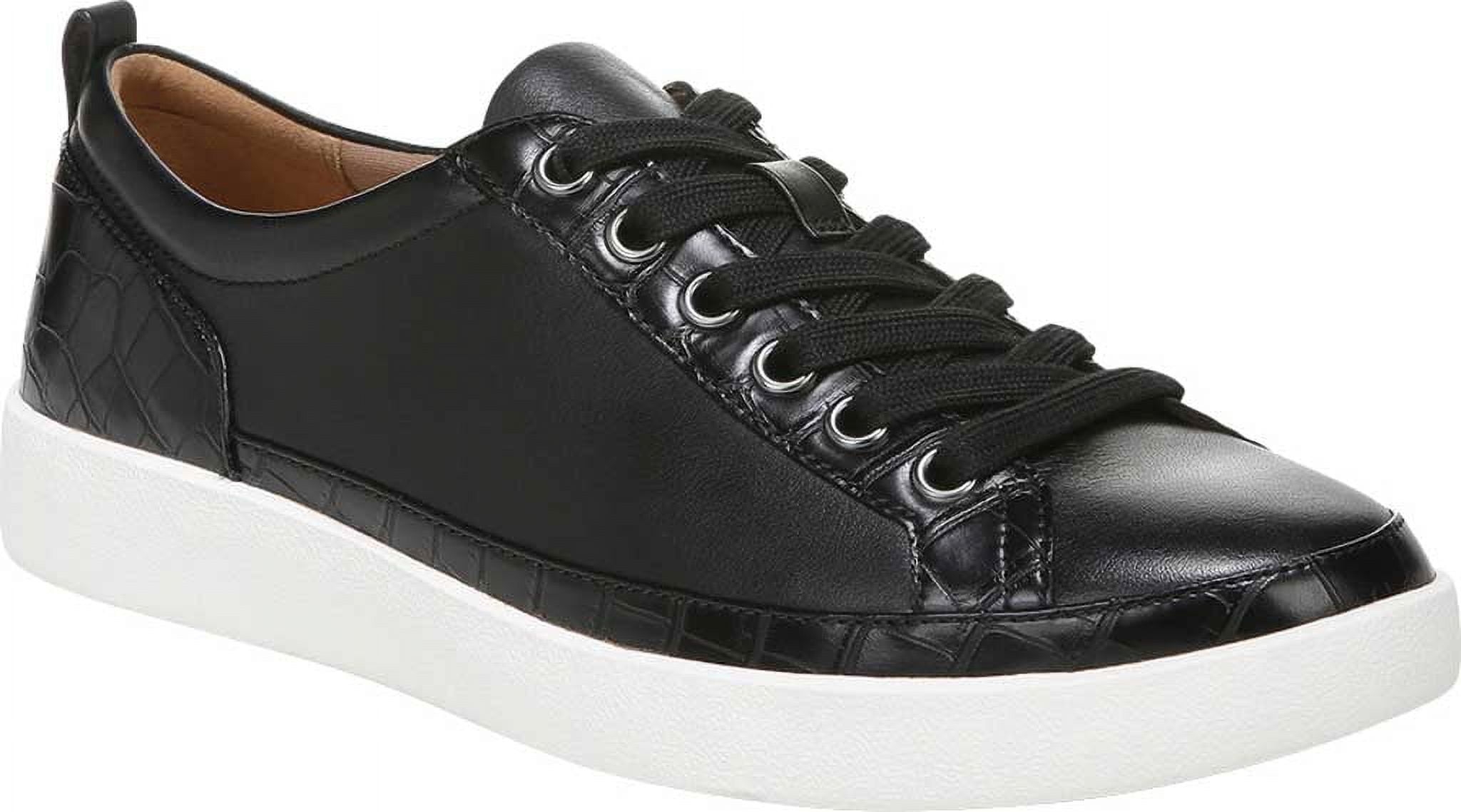 Vionic Women's Winny Sneaker Black Nappa Leather - H7773L1001 - Walmart.com