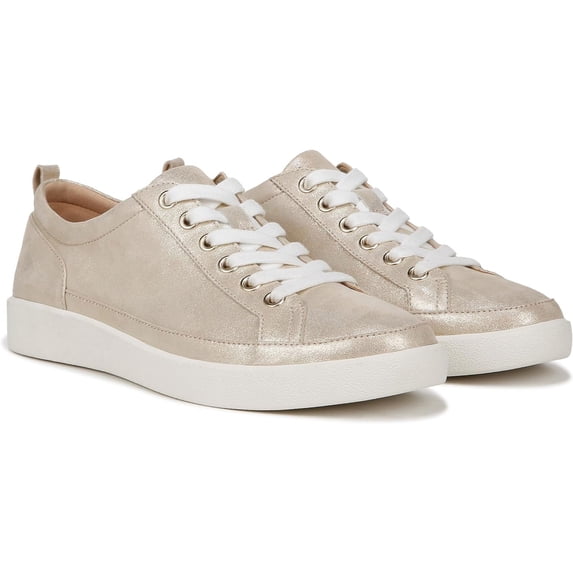 Vionic Winny Women's Fashion Sneakers Gold Met Leather Size 12 W ...