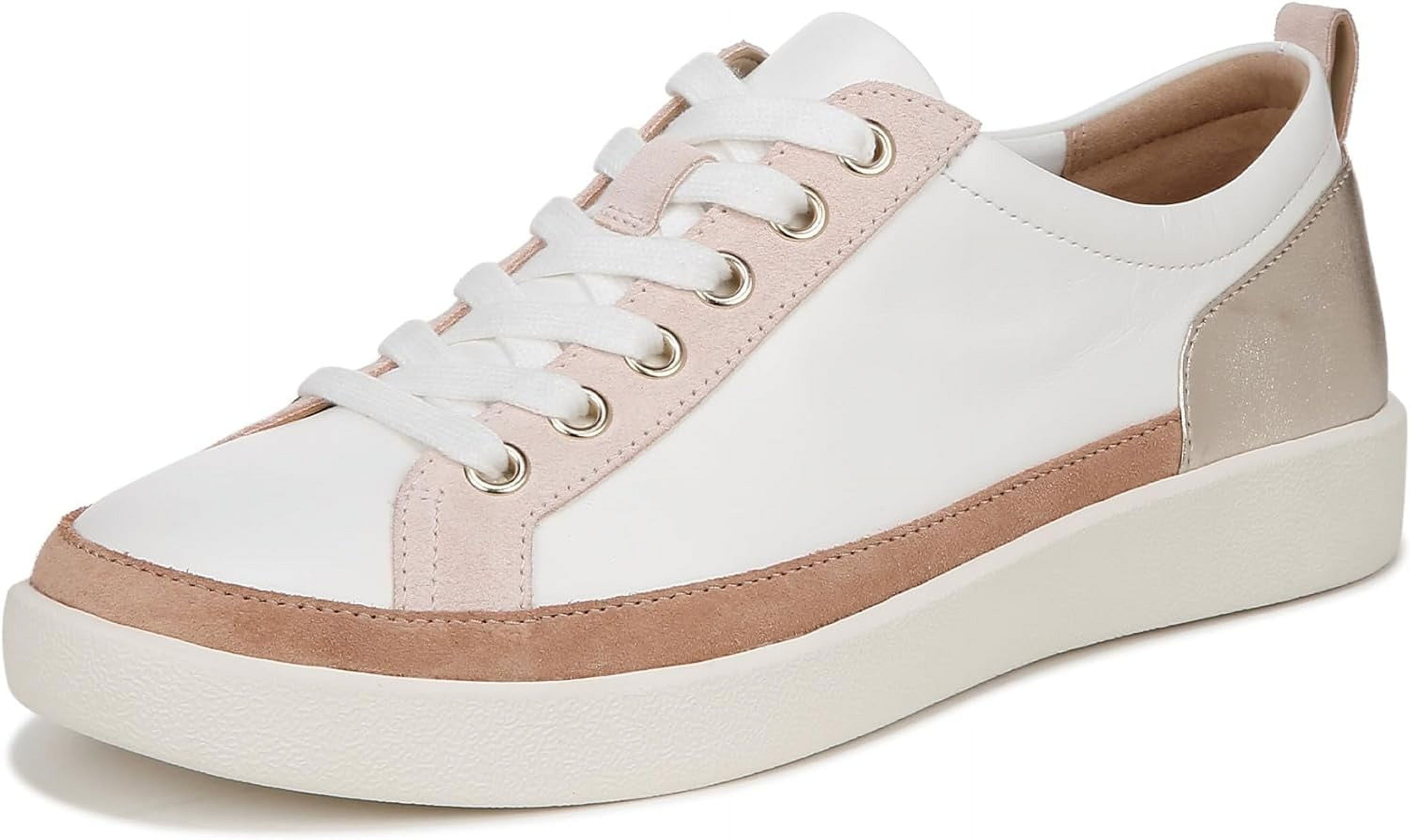 Vionic Women's Winny Sneakers White & Gold 8W - Walmart.com