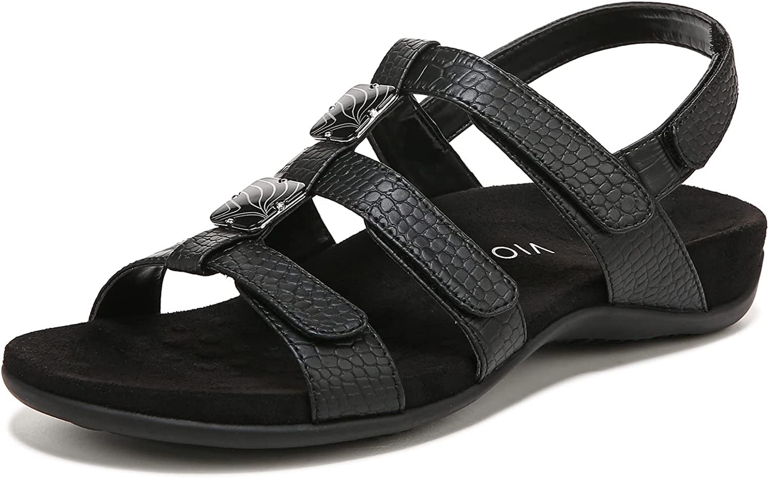 Vionic Women's Women's Rest Amber Backstrap Sandal - Ladies Adjustable ...