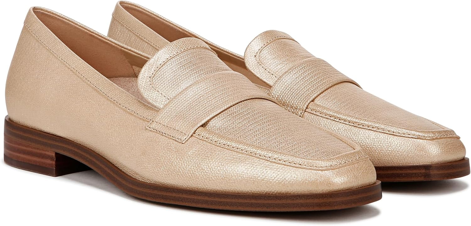 Vionic Women's Wren Sellah II Loafers Gold Metallic Leather 8M ...