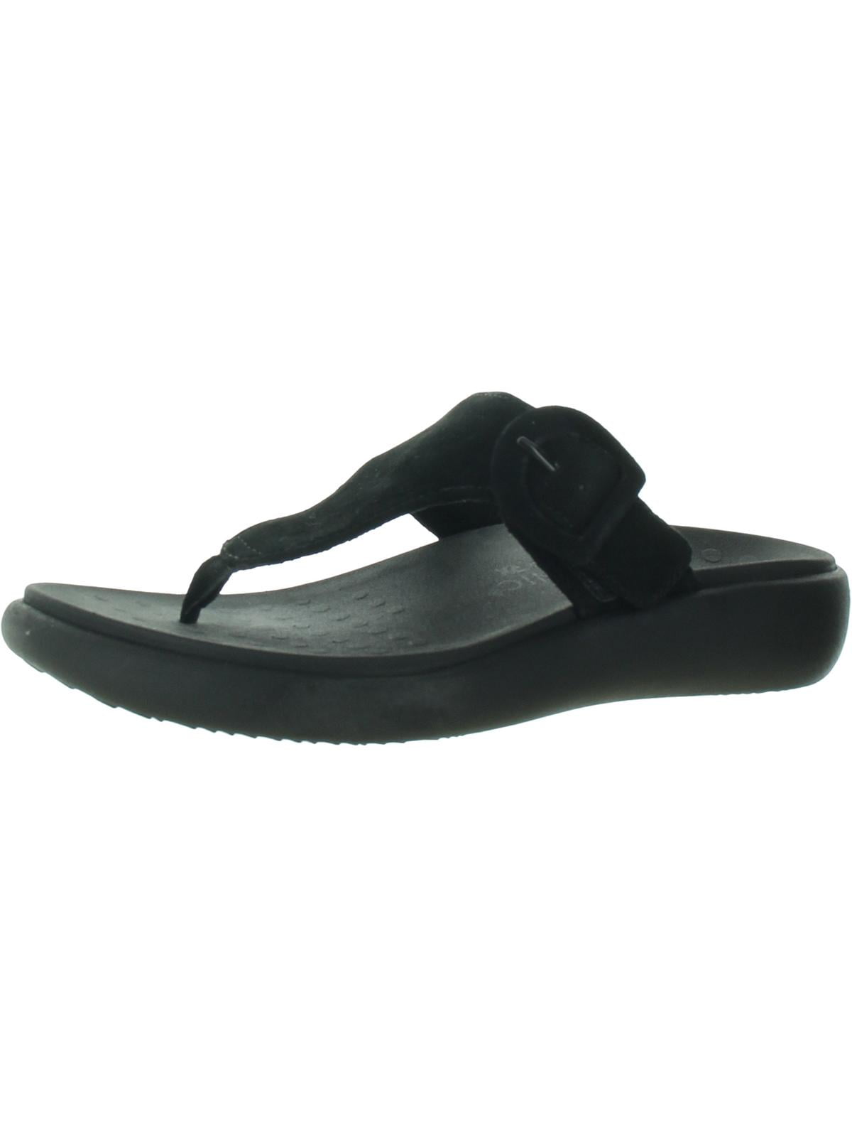 Vionic Womens Activate Adjustable Suede Slide Sandals - Walmart.com