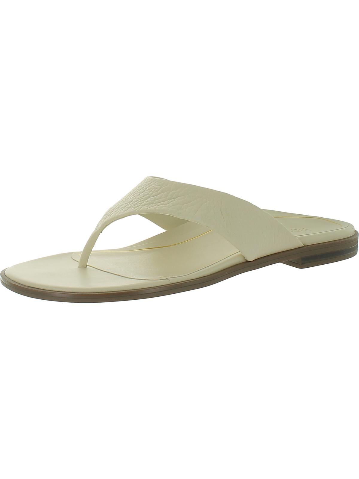 Vionic Womens Agave Leather Thong Flip-Flops - Walmart.com