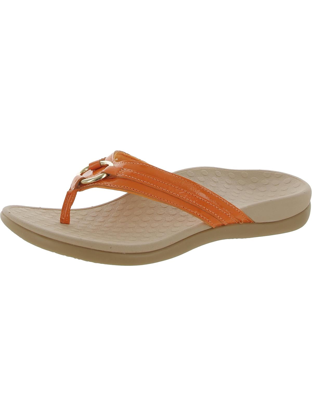 Vionic Womens Aloe Suede Flat Thong Sandals - Walmart.com