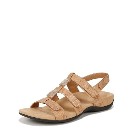 Vionic Women's Amber, Gold Cork, 6 M - Walmart.com