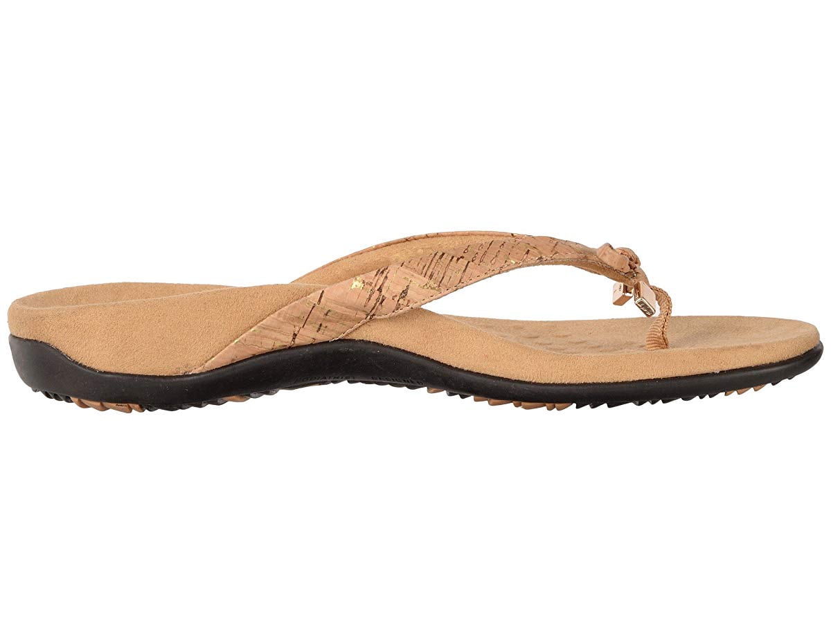 Vionic Women's Rest Bella Gold Cork Sandal 10W - Walmart.com