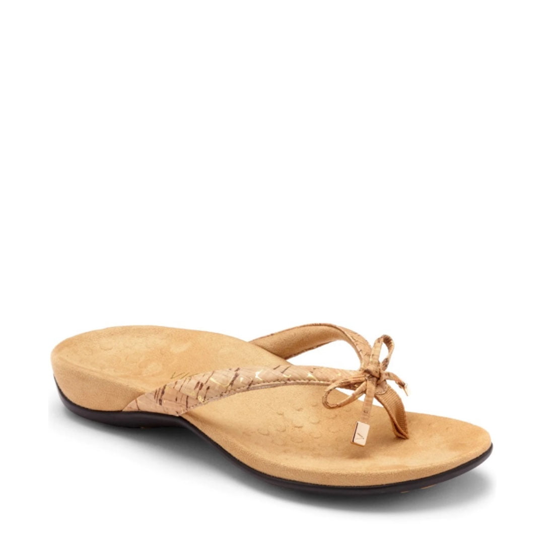Vionic Women's Rest Bella Gold Cork Sandal 11M - Walmart.com