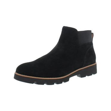 OKBOP Women's Low-heeled Ankle Boots-Vintage Dress Shoes for Women Warm ...