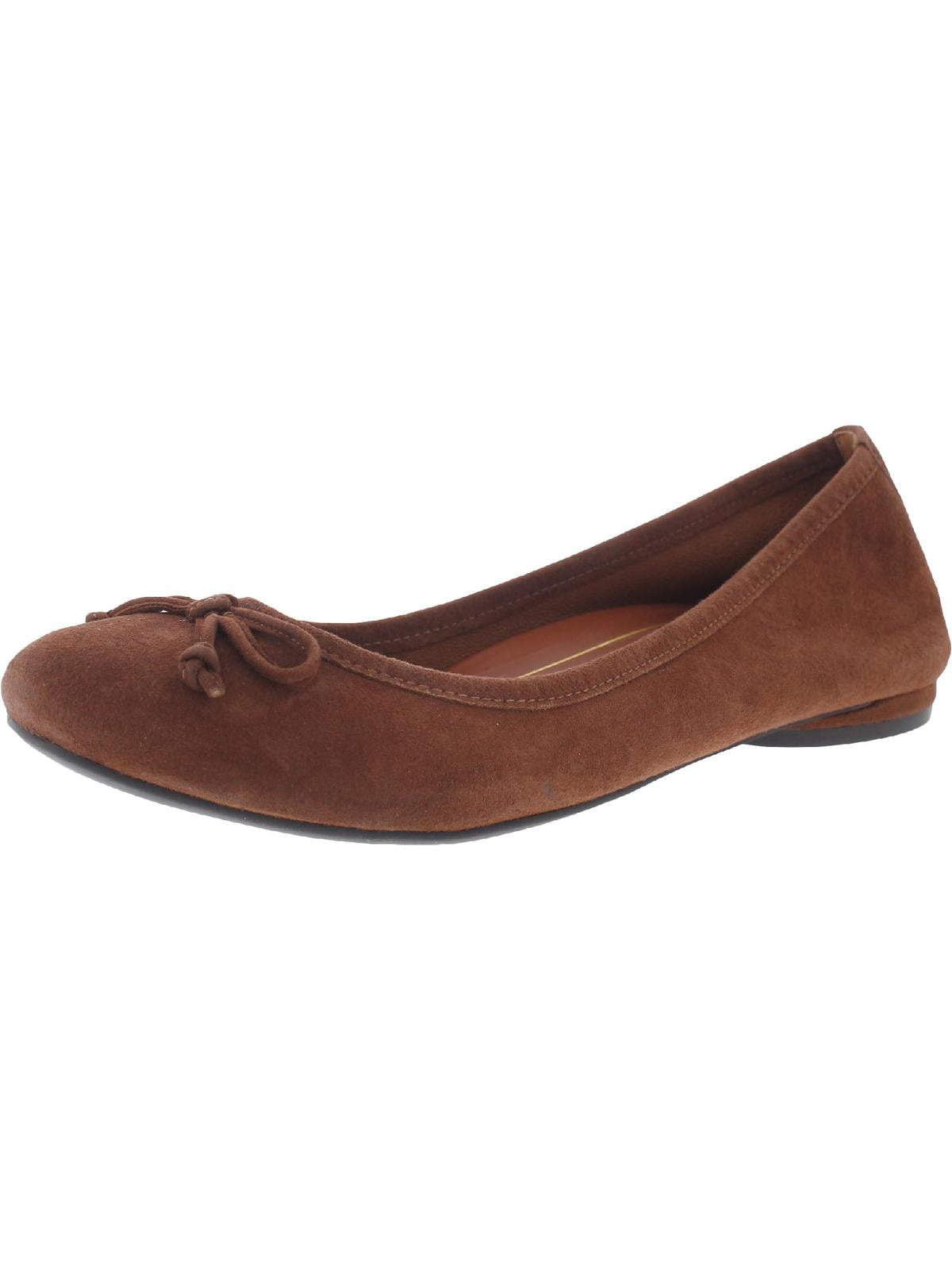 Vionic Womens Callisto Suede Slip On Ballet Flats - Walmart.com