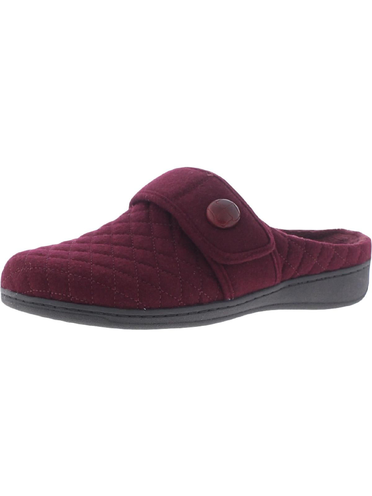 Vionic Womens Carlin Quilted Slip On Mule Slippers - Walmart.com