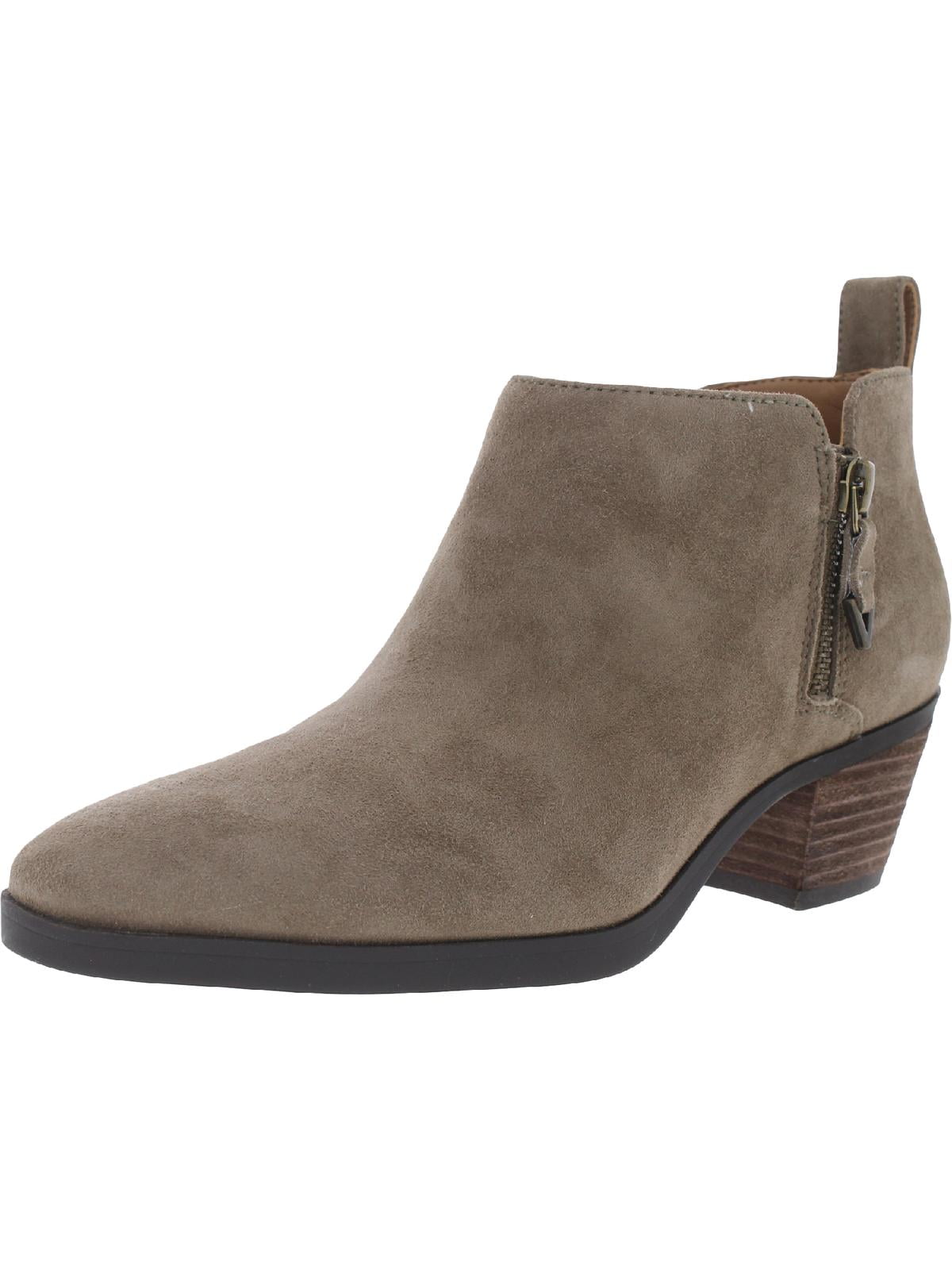 Vionic Womens Cecily Suede Bootie Ankle Boots - Walmart.com