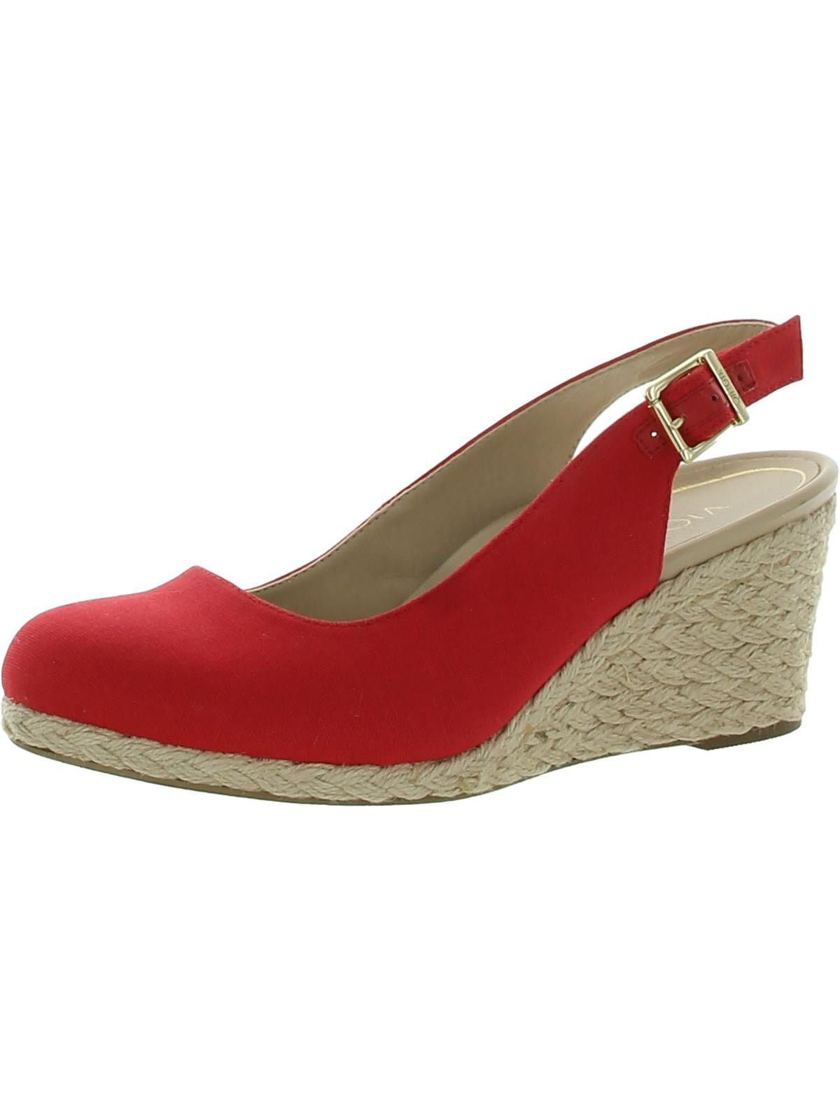 Vionic Womens Coralina Espadrille Platform Slingback Heels - Walmart.com