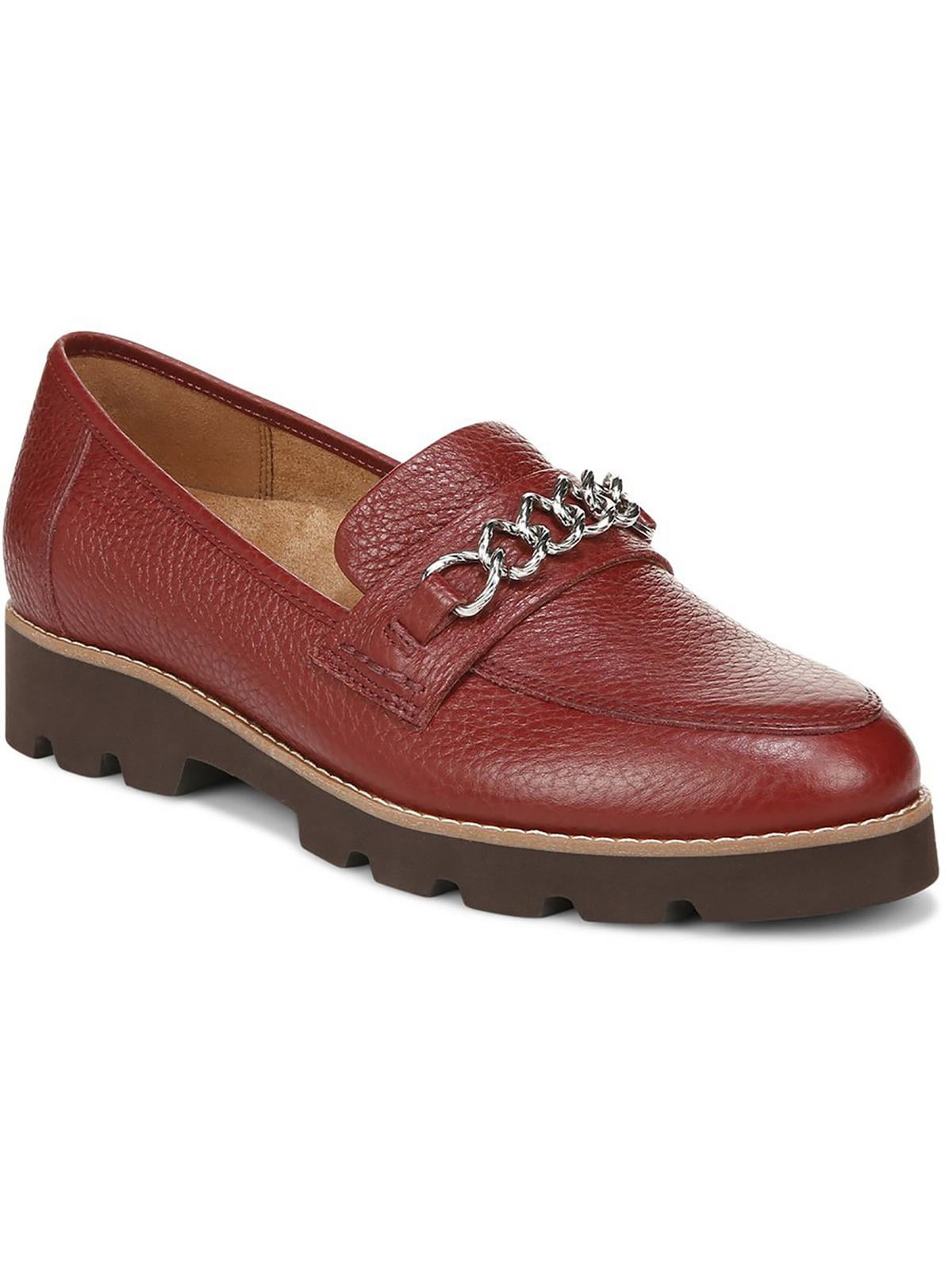 Vionic Womens Emalyn Leather Slip On Loafers - Walmart.com