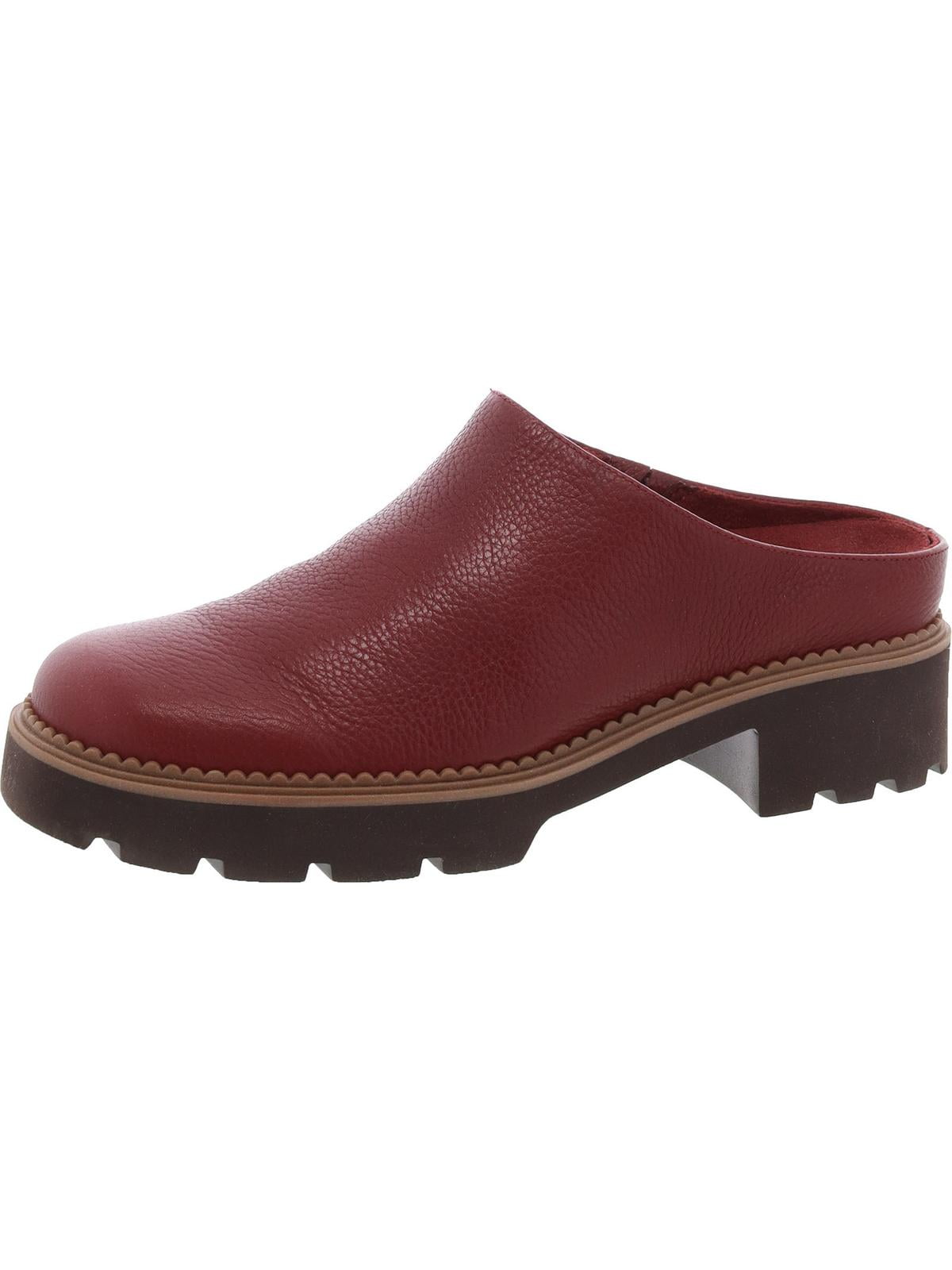 Vionic Womens Fairfax Leather Slip On Mules - Walmart.com