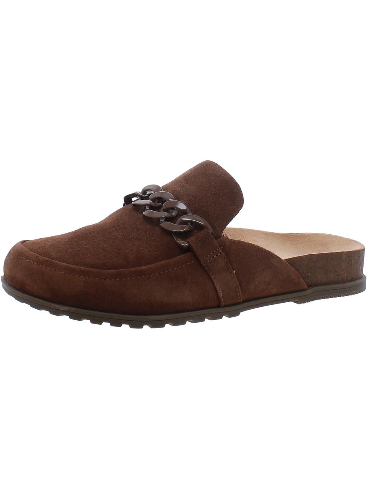 Vionic Womens Georgie Suede Slip On Mules - Walmart.com