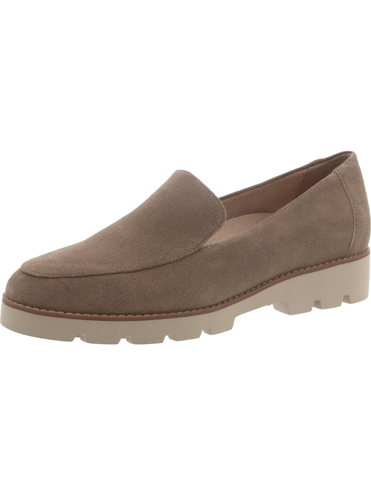 Vionic Womens Kensley Laceless Suede Loafers - Walmart.com