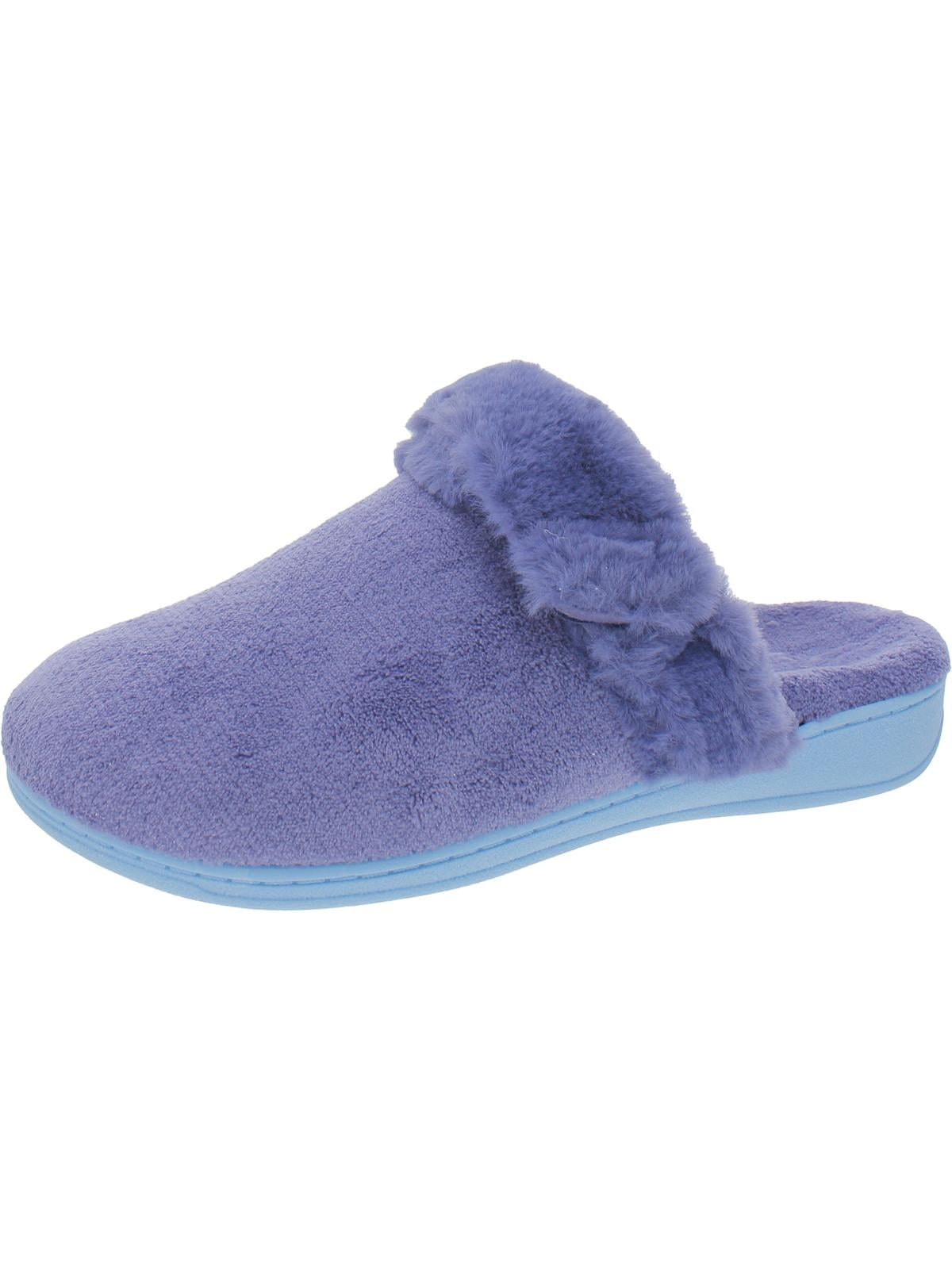 Vionic Womens Marielle Terry Cloth Slide Slippers - Walmart.com