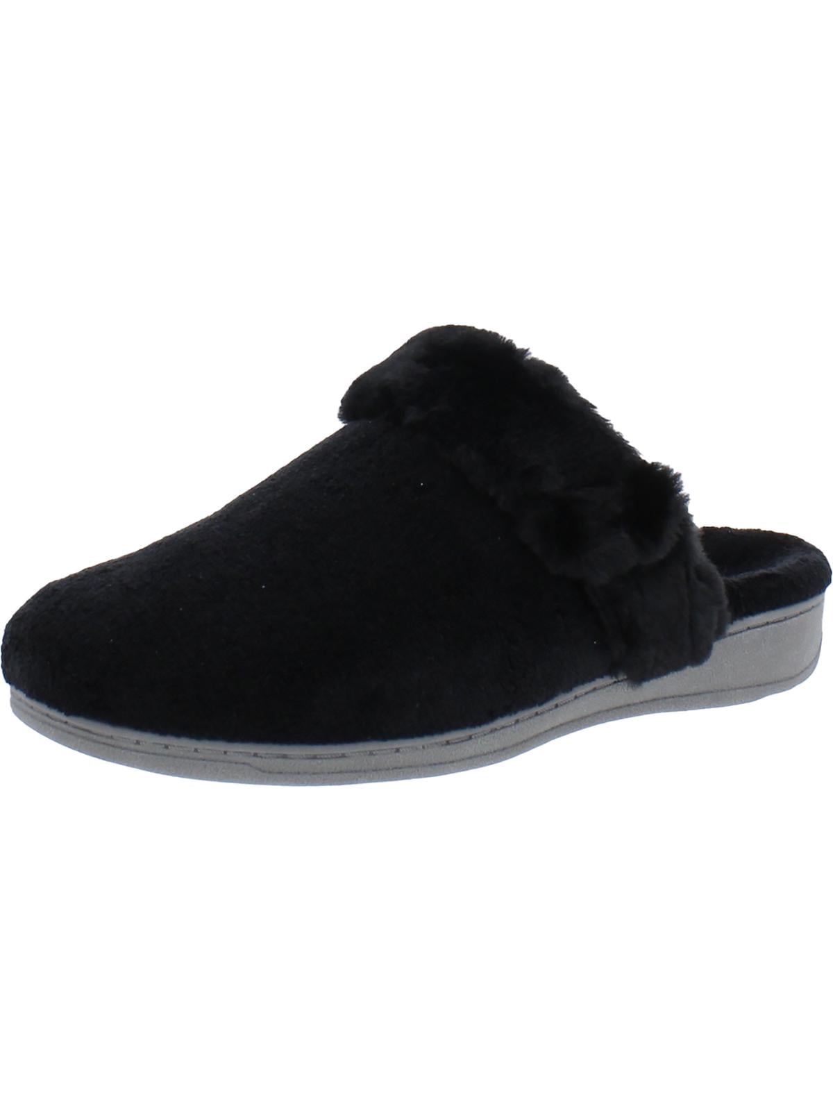 Vionic Womens Marielle Terry Cloth Slip On Slide Slippers - Walmart.com