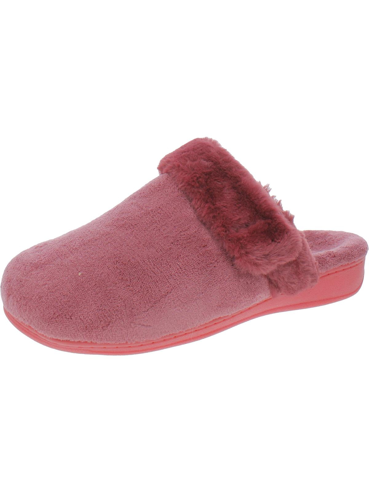 Vionic Womens Marielle Terry Cloth Slip On Slide Slippers - Walmart.com