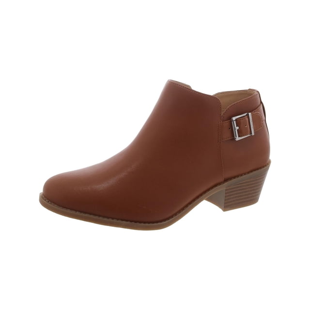 Vionic Womens Millie Leather Comfort Booties - Walmart.com