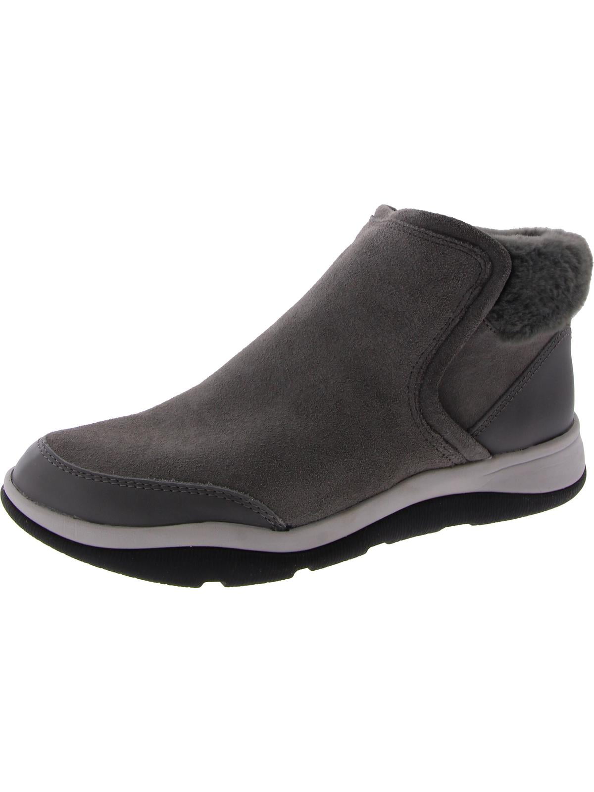 Vionic Womens Norwood Suede Zipper Booties - Walmart.com
