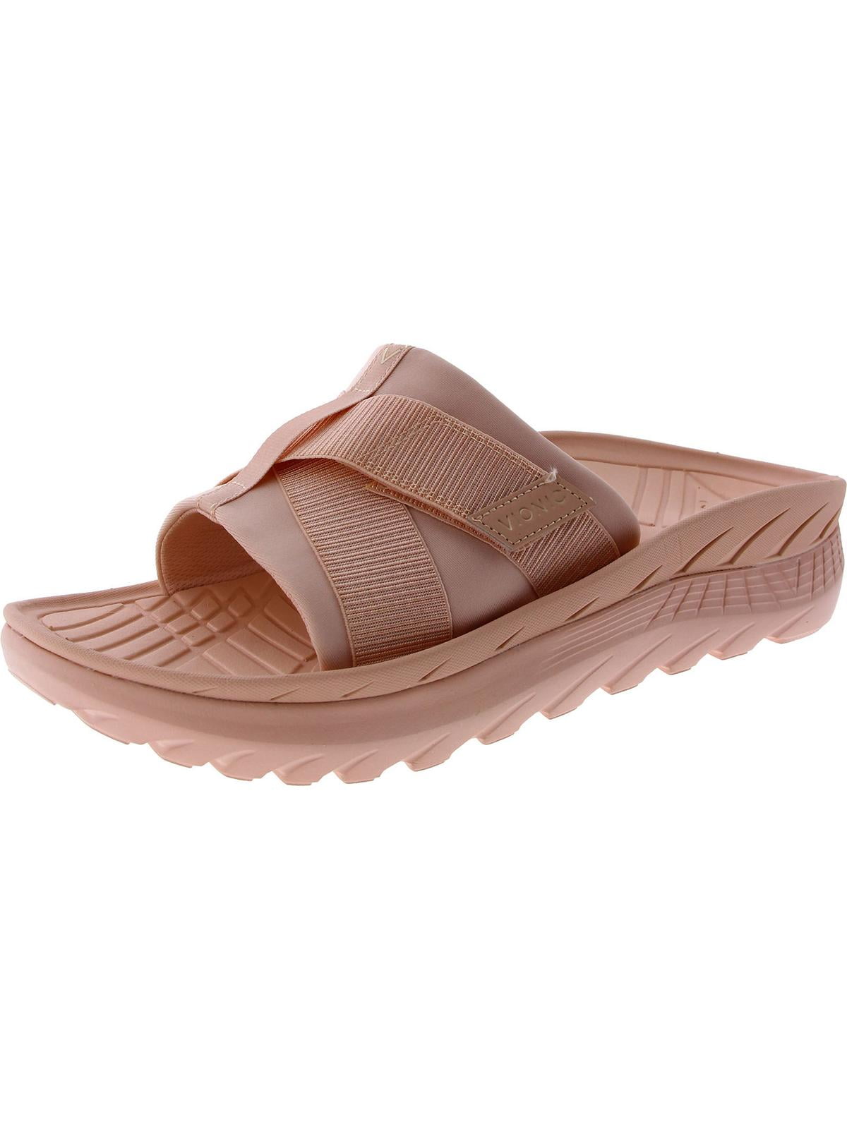 Vionic Womens Rebound Adjustable Rubber Slide Sandals - Walmart.com